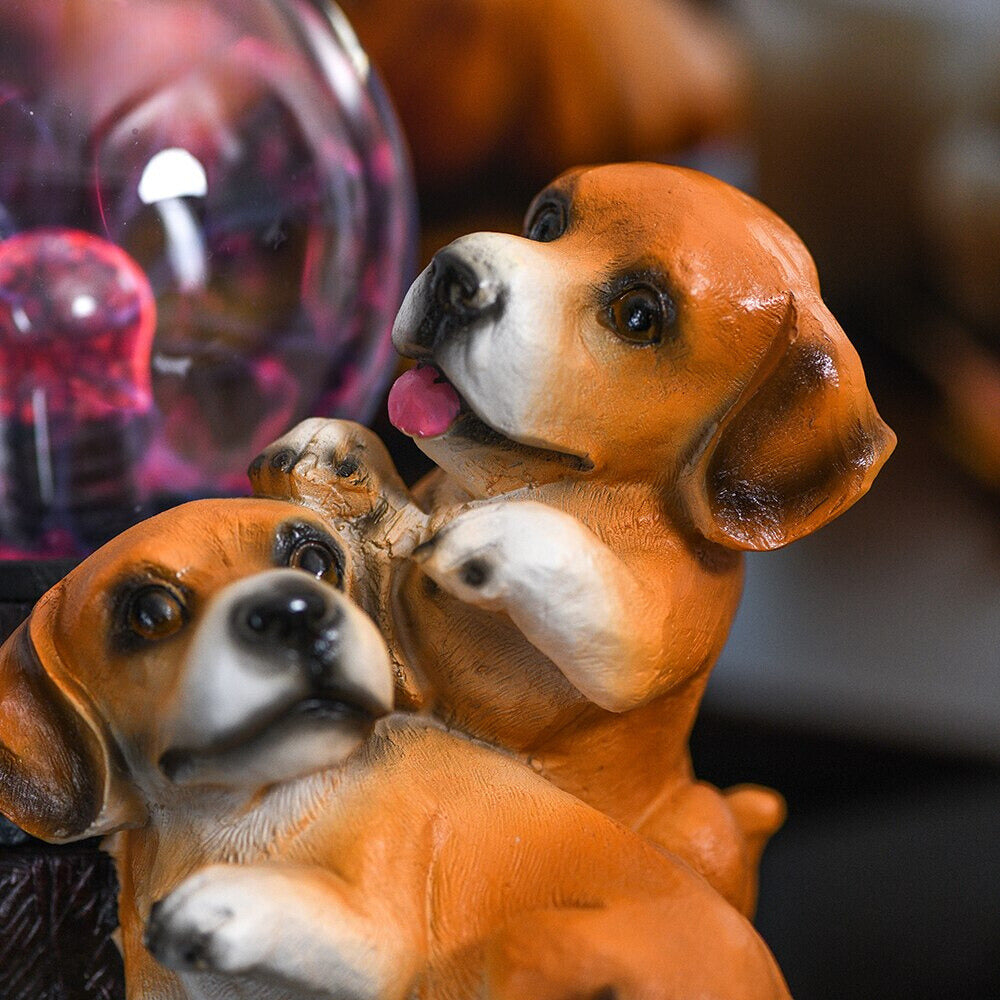 Lampe Plasma Chien | Lampe de Nuit