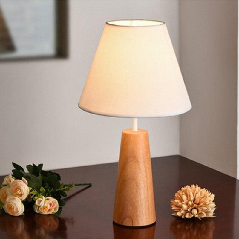 Lampe De Chevet En Bois