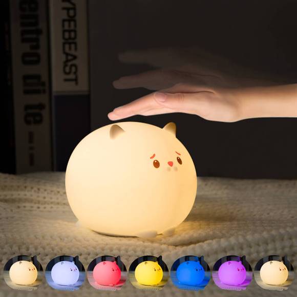 Veilleuse Chaton | Lampe de Nuit